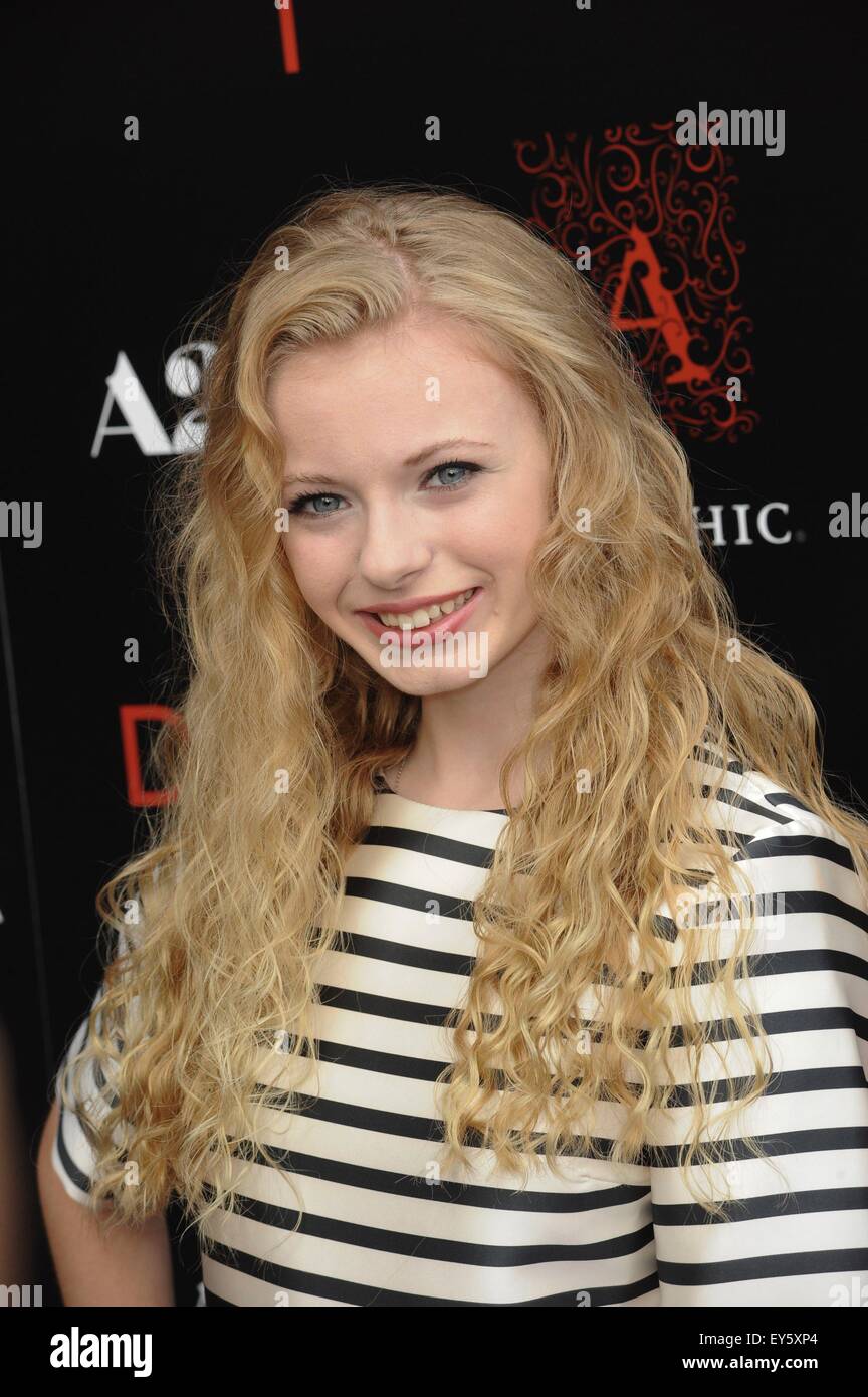 Los Angeles, CA, USA. 21st July, 2015. Addy Miller at arrivals for DARK ...