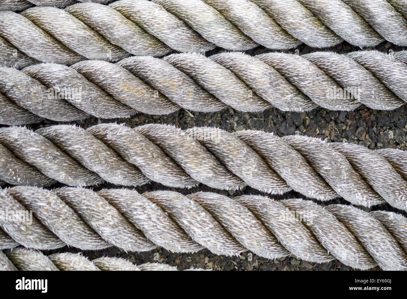 Close up of ropes Stock Photo - Alamy