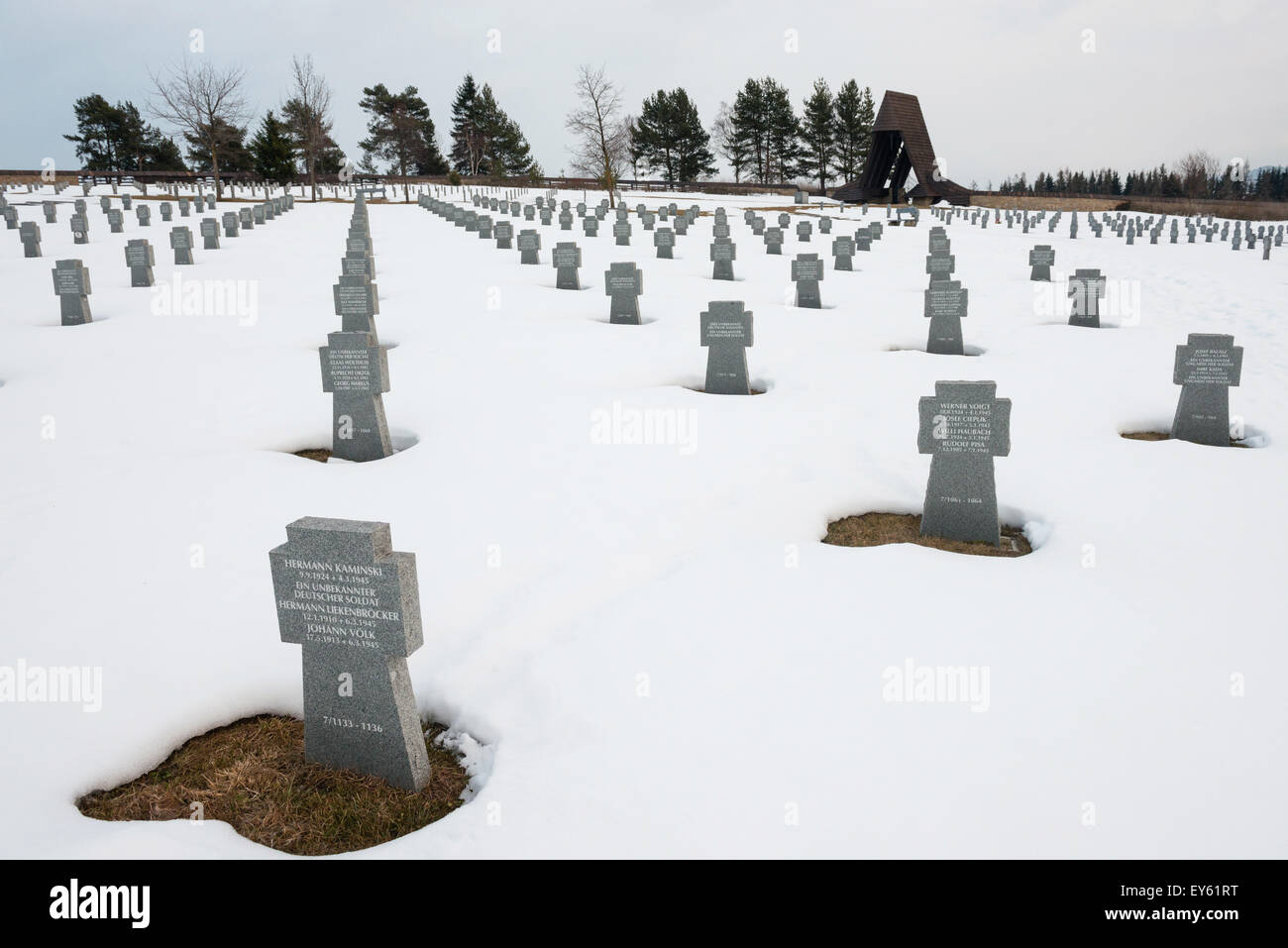 German wwii military cemetery hi-res stock photography and images - Alamy