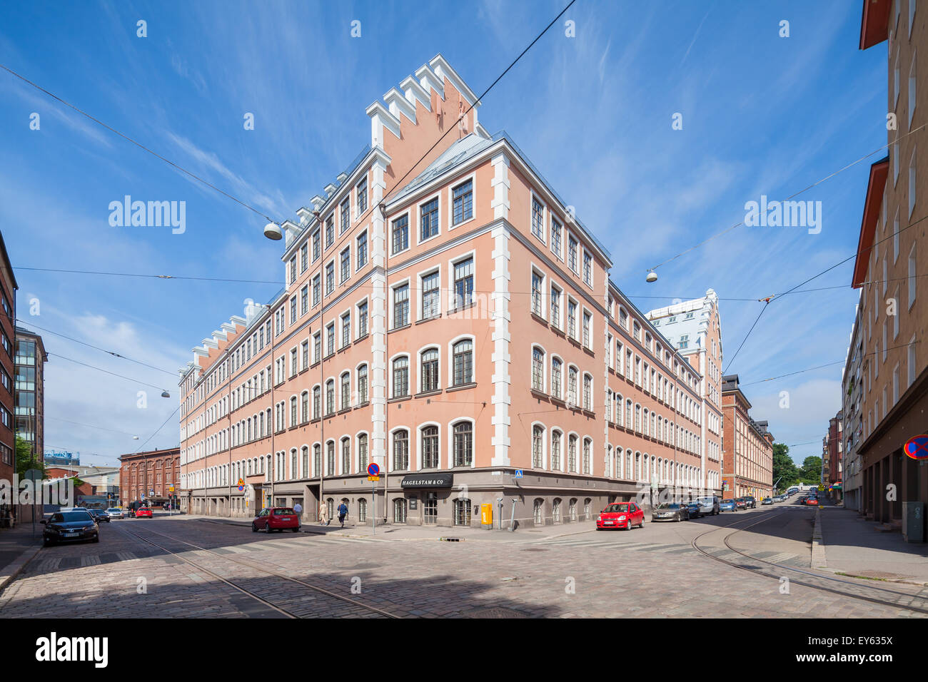 Beautiful buildings in Helsinki, Finland Stock Photo - Alamy