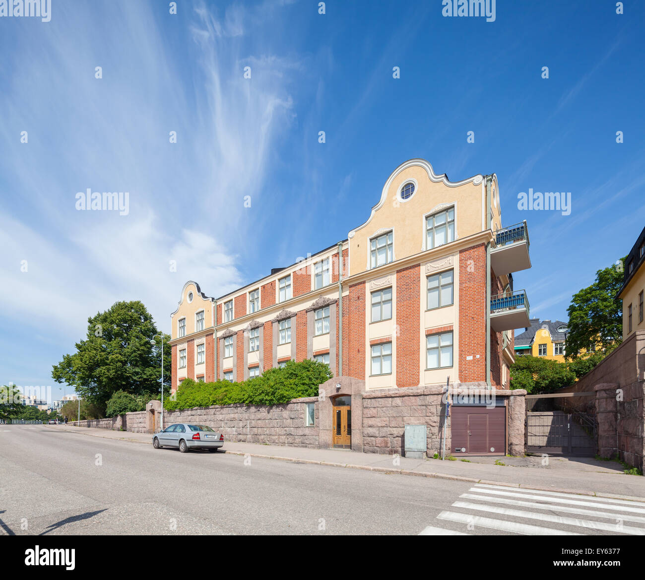 Beautiful buildings in Helsinki, Finland Stock Photo - Alamy