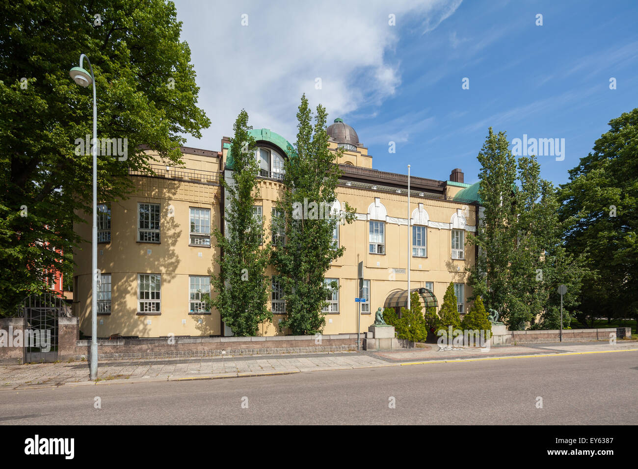 Beautiful buildings in Helsinki, Finland Stock Photo - Alamy