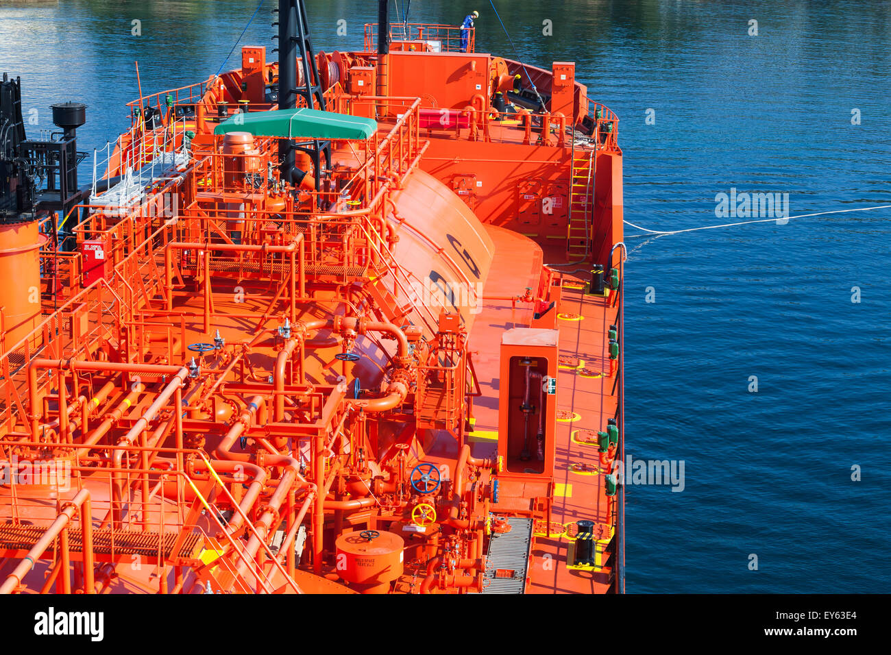 Oil terminal operations hi-res stock photography and images - Alamy
