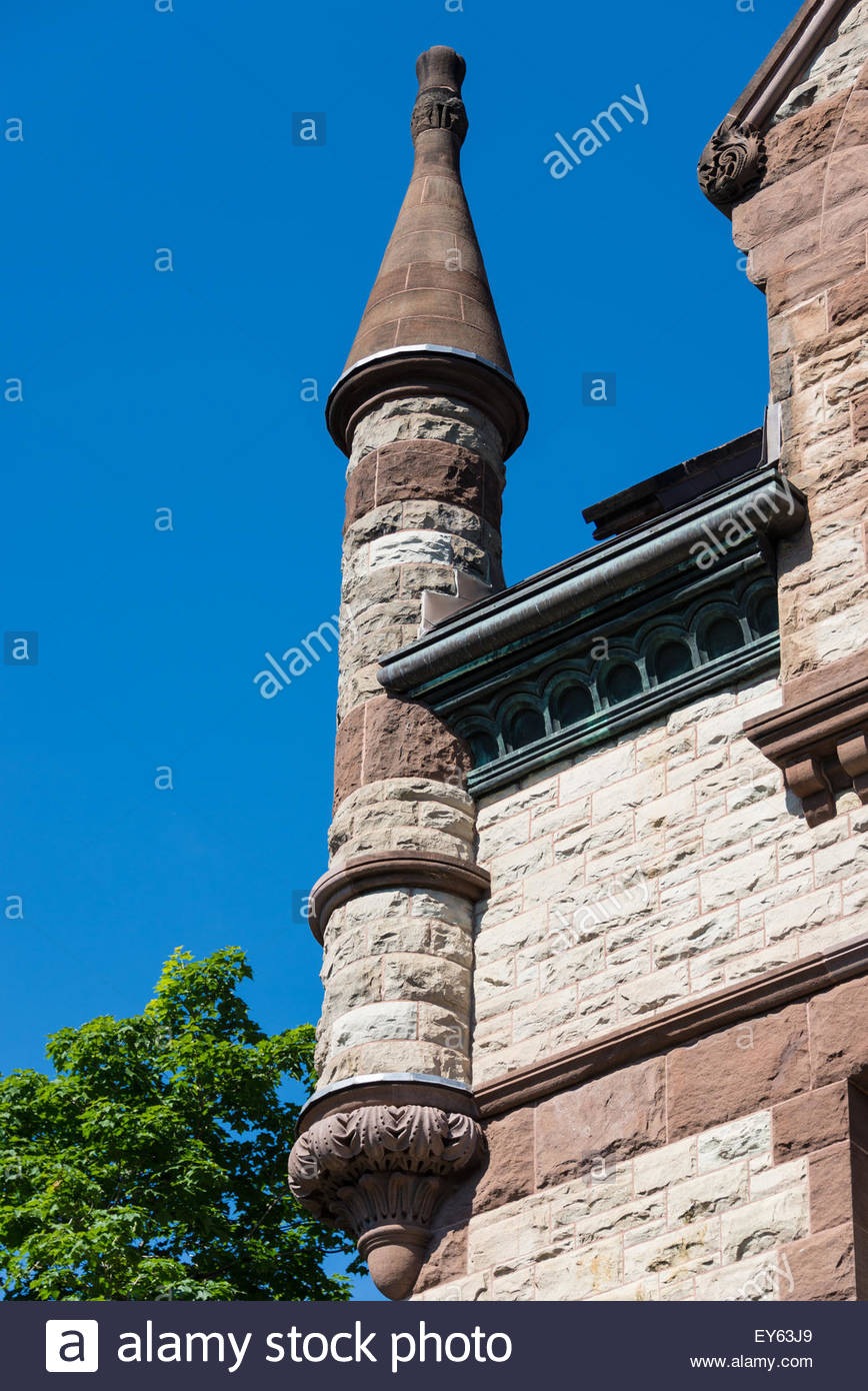 Richardsonian Romanesque Style Stock Photos & Richardsonian Romanesque ...
