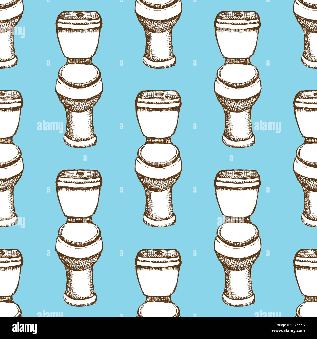 Vintage public toilet Stock Vector Images - Alamy