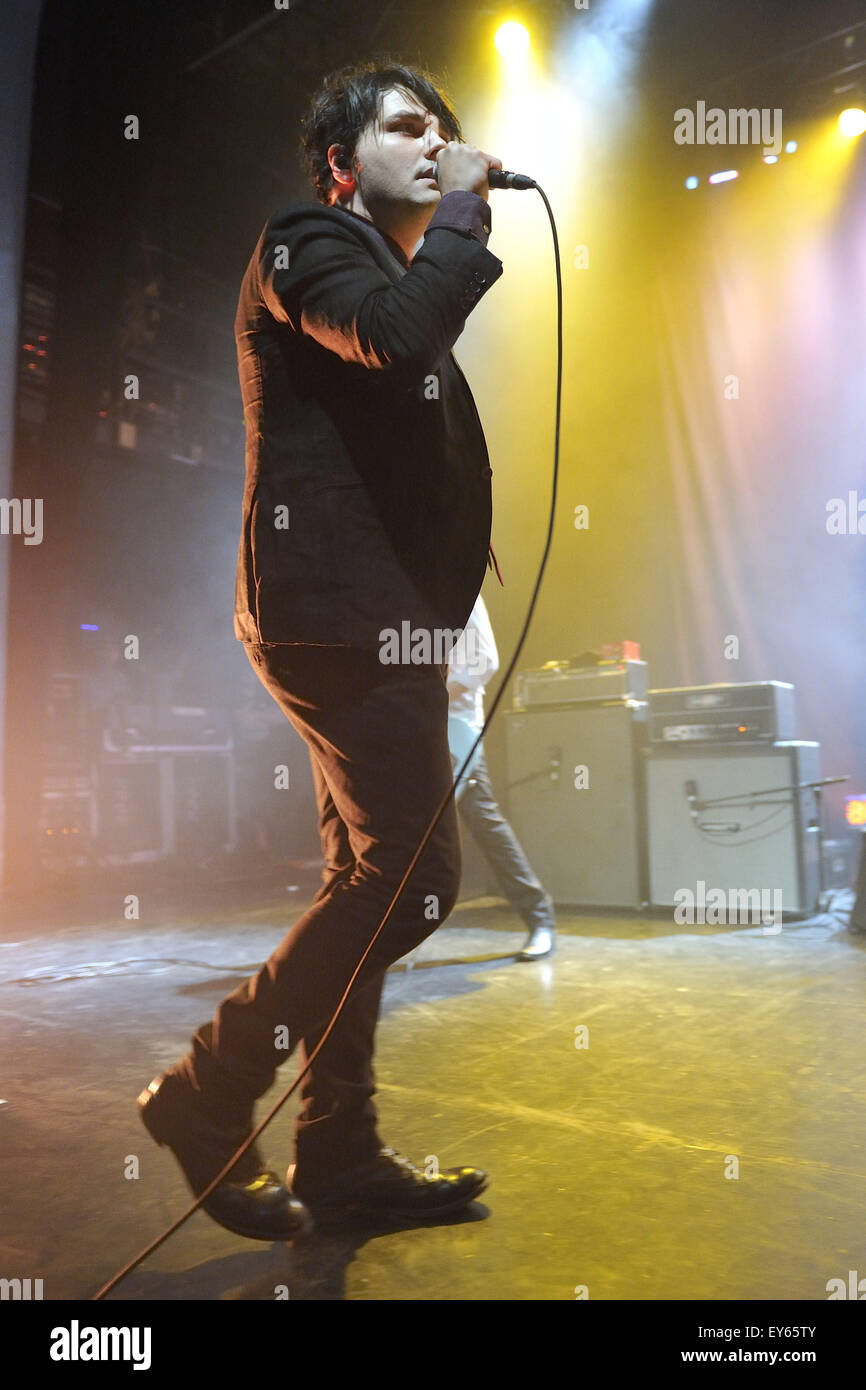 Gerard Way performs at The Danforth Music Hall Featuring: Gerard Way ...