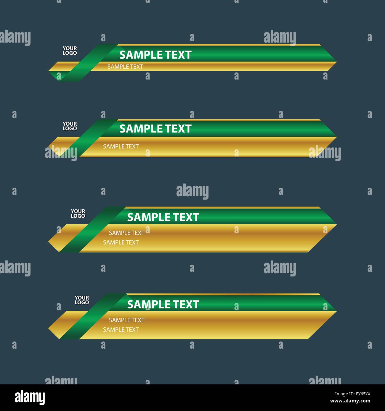 lower third banner bar name screen TV Stock Vector Image & Art - Alamy