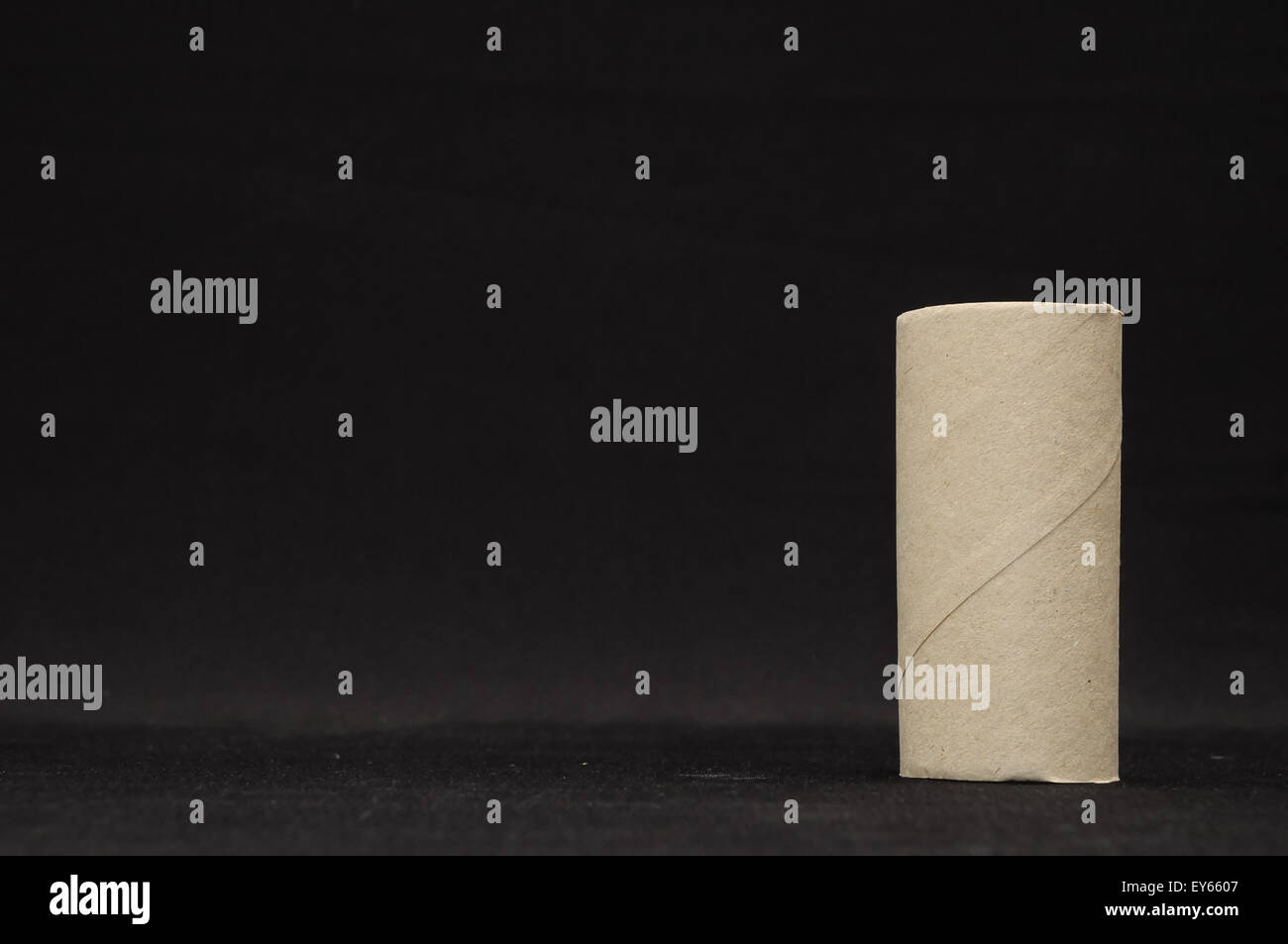 Empty Toilet Paper Roll Stock Photo - Alamy