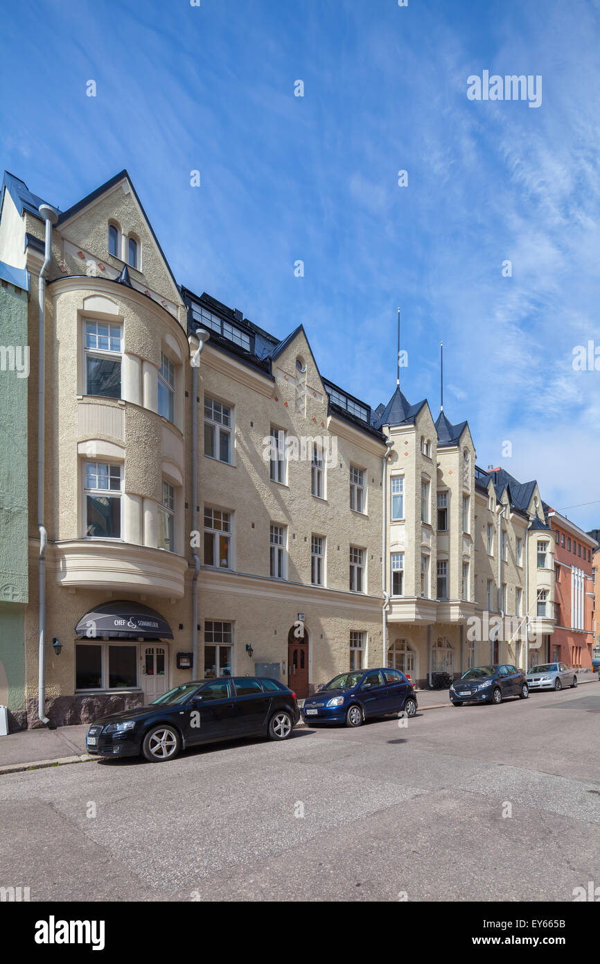 Beautiful buildings in Helsinki, Finland Stock Photo - Alamy