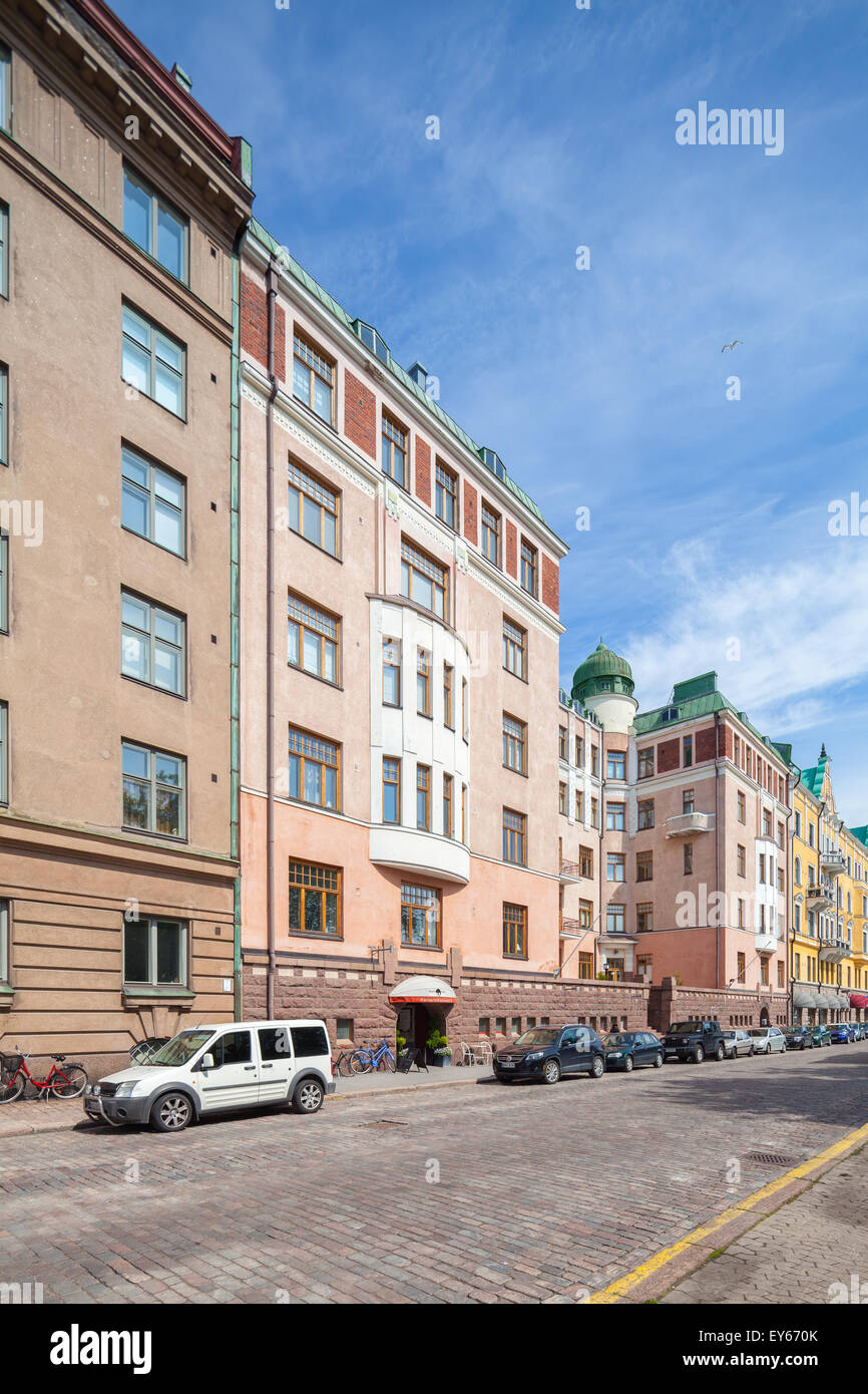 Beautiful buildings in Helsinki, Finland Stock Photo - Alamy
