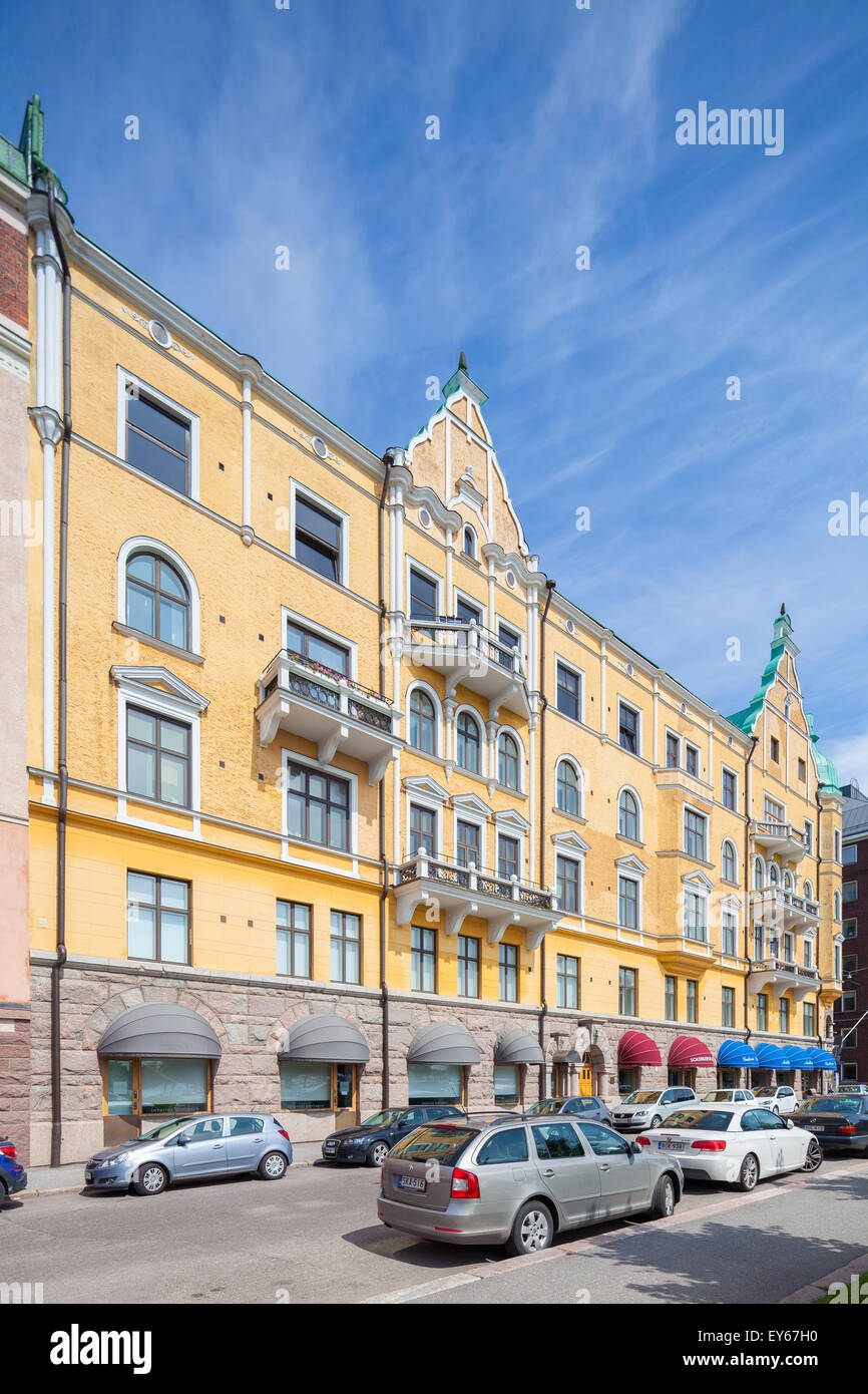 Beautiful buildings in Helsinki, Finland Stock Photo - Alamy