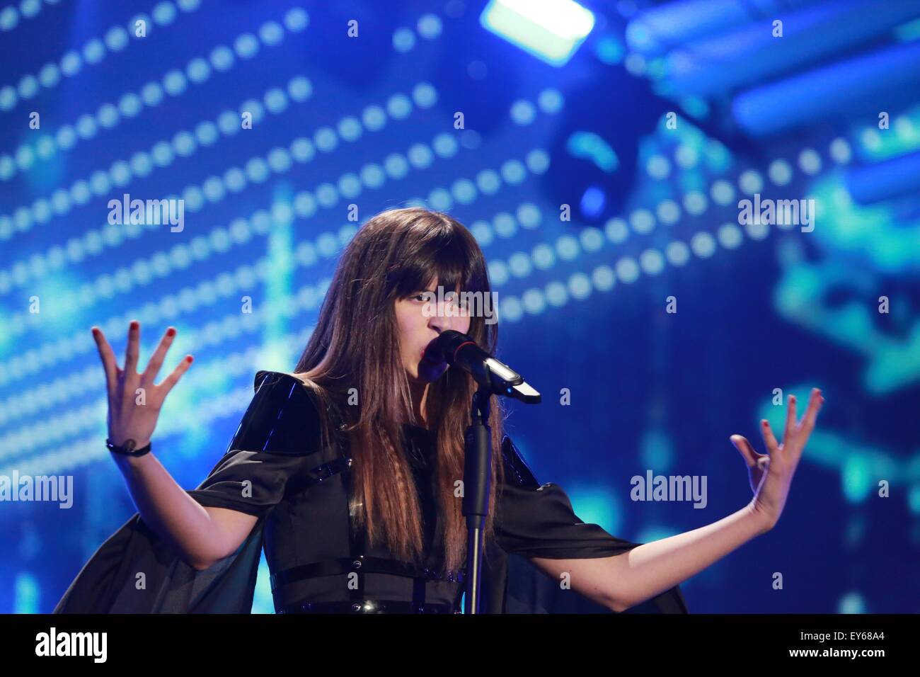 Rehearsals for the Eurovision Song Contest at Stadthalle Featuring ...