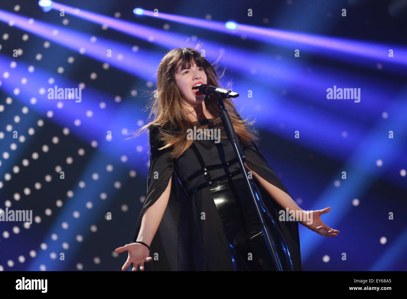 Rehearsals for the Eurovision Song Contest at Stadthalle Featuring ...
