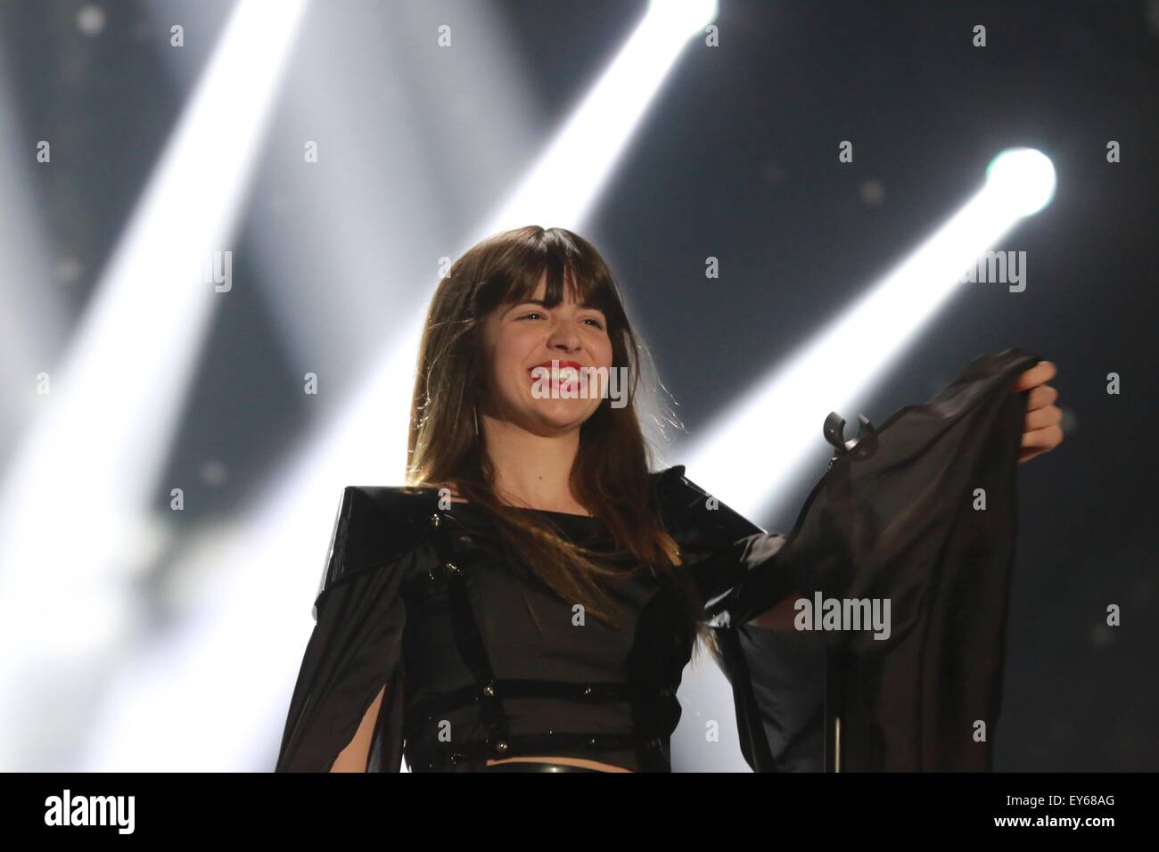 Rehearsals for the Eurovision Song Contest at Stadthalle Featuring ...