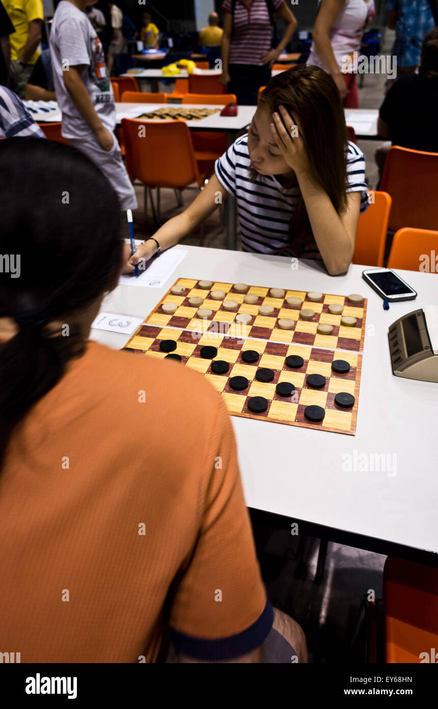 Draughts Checkers High Resolution Stock Photography and Images - Alamy
