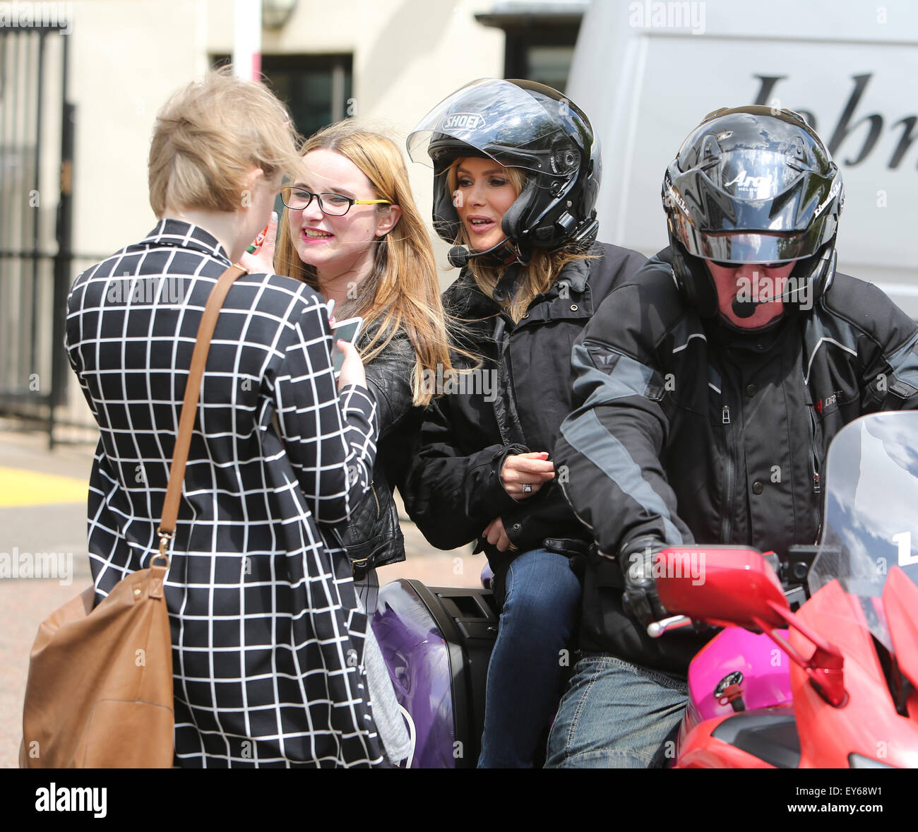 Amanda Holden outside the ITV Studios Featuring: Amanda Holden Where ...