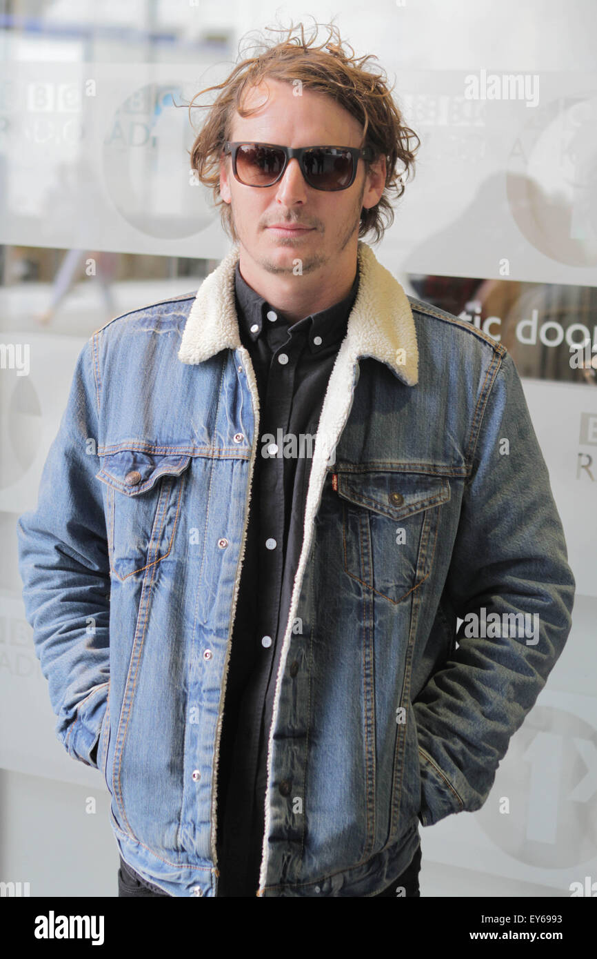 Ben Howard arriving at the BBC Radio 1 studios Featuring: Ben Howard ...