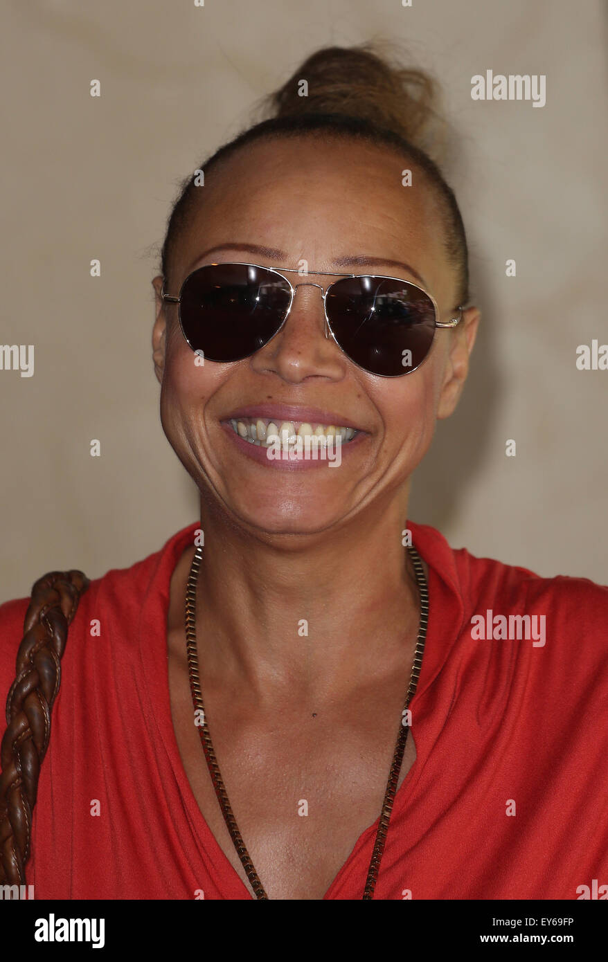 Ivor Novello Awards 2015 held at Grosvenor House Hotel Featuring: Melanie Appleby Where: London ...