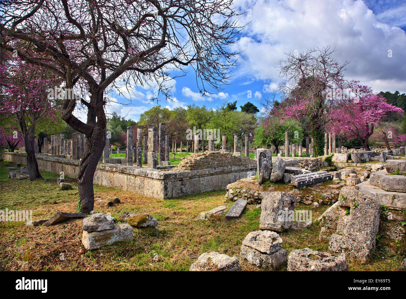 Palaestra at olympia hi-res stock photography and images - Alamy