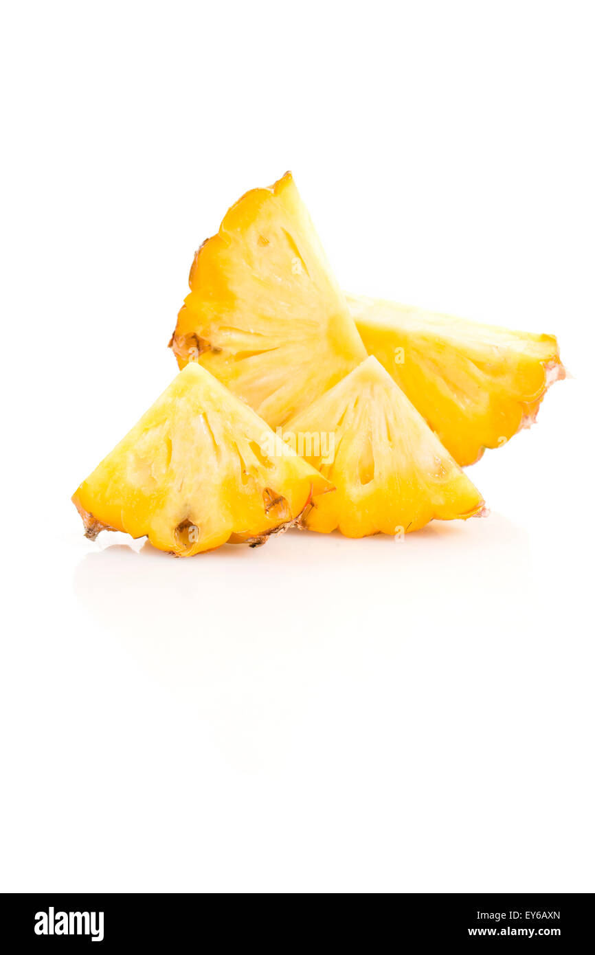 Pineapple cross section fruit slice hi-res stock photography and images ...