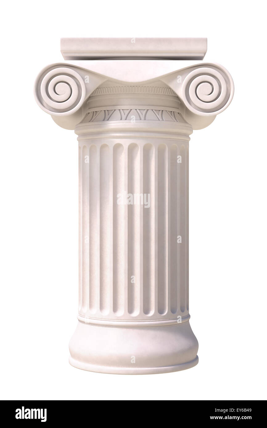 Corinthian order roman column Cut Out Stock Images & Pictures - Alamy