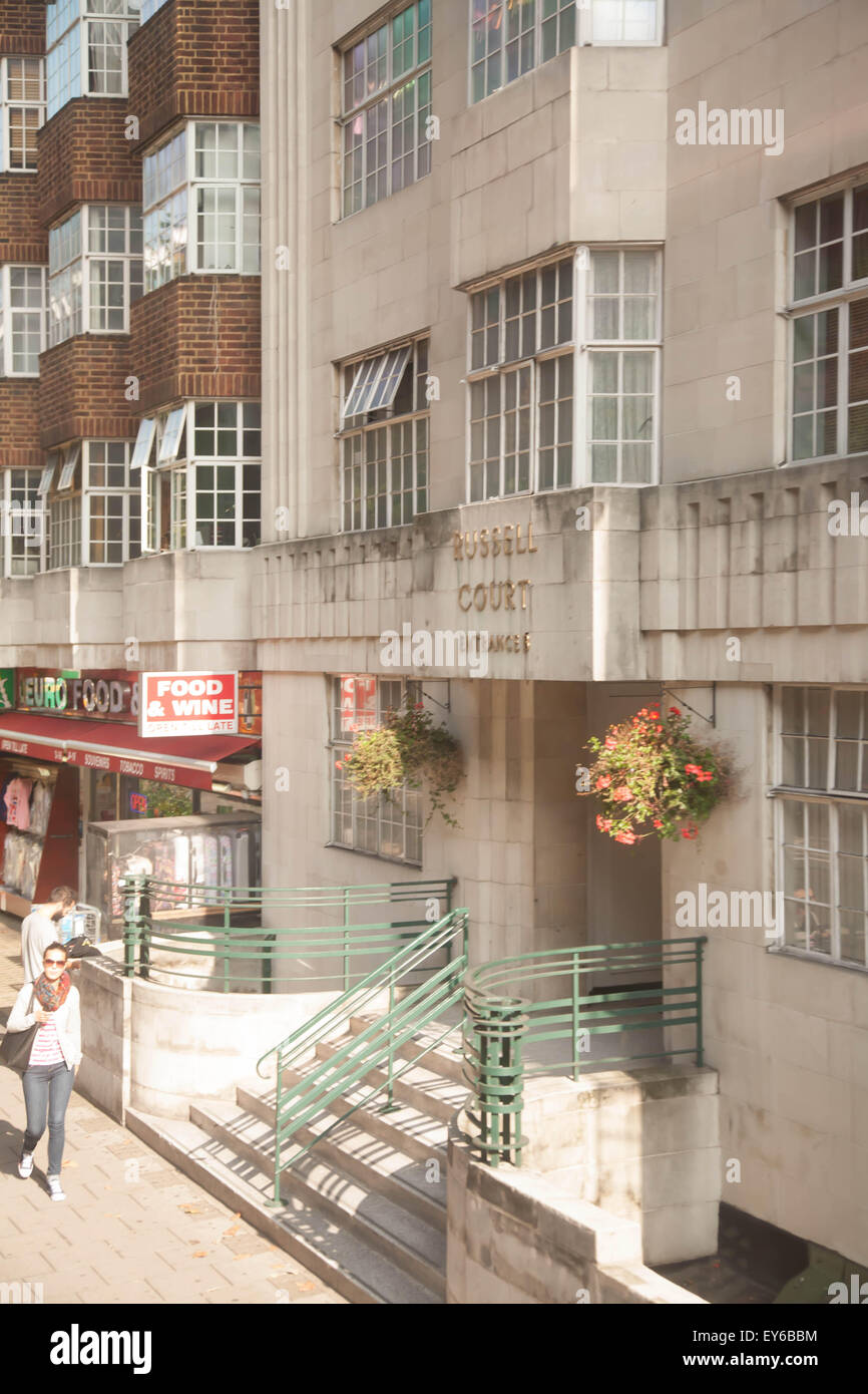 Russell Court, Russell Square, London, England Stock Photo - Alamy