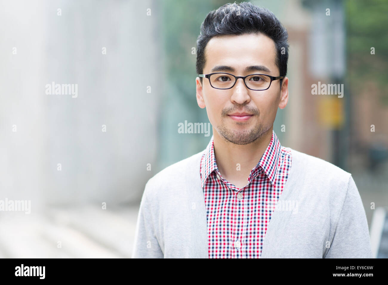 Portrait of mid adult man Stock Photo - Alamy