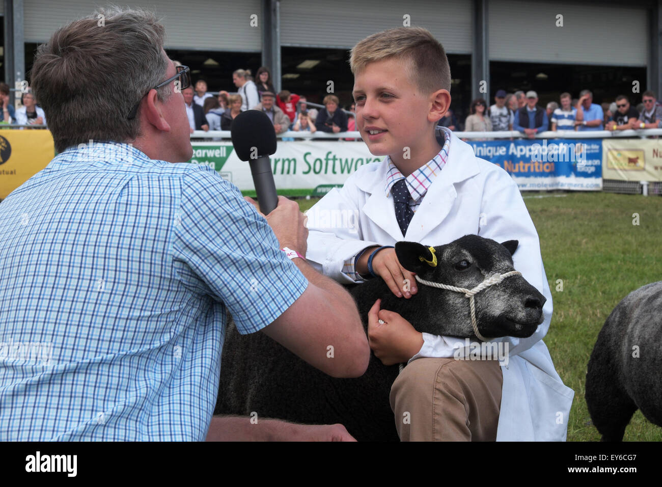 Builth Wells, Powys, Wales, UK. 22nd July, 2015. Day 3 - Young Harry ...