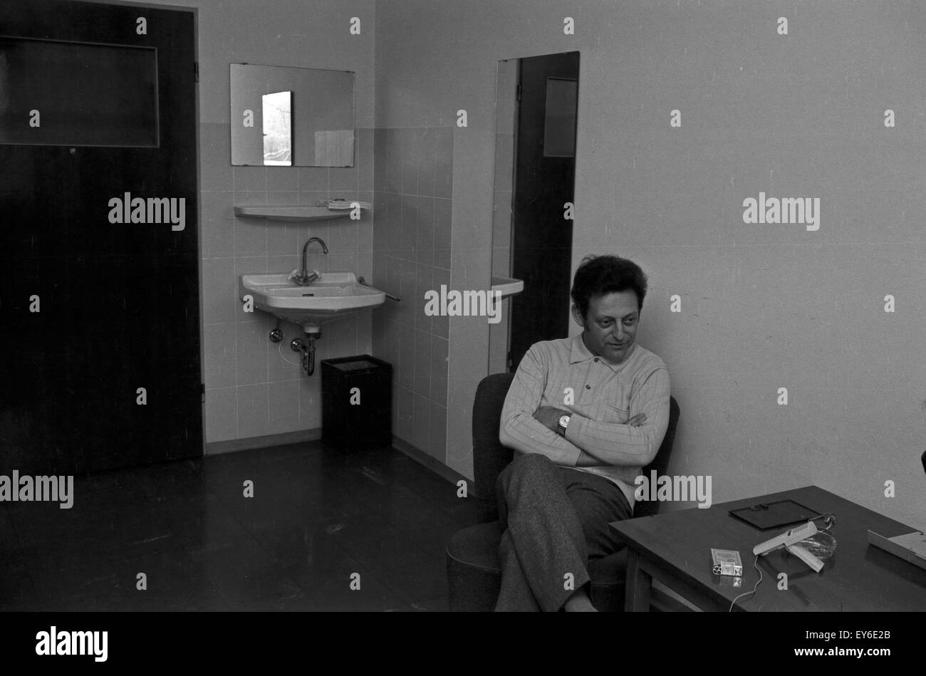 Der deutsche Entertainer, Moderator und Regisseur Hans Rosenthal ...