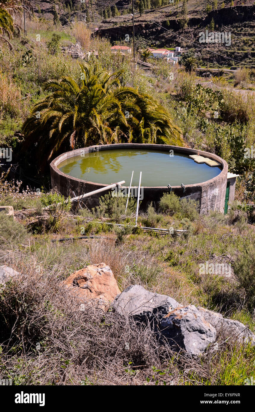 Round Water Pond Stock Photo - Alamy