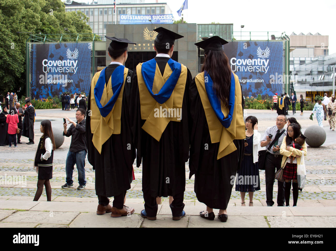Coventry University graduation day Stock Photo - Alamy
