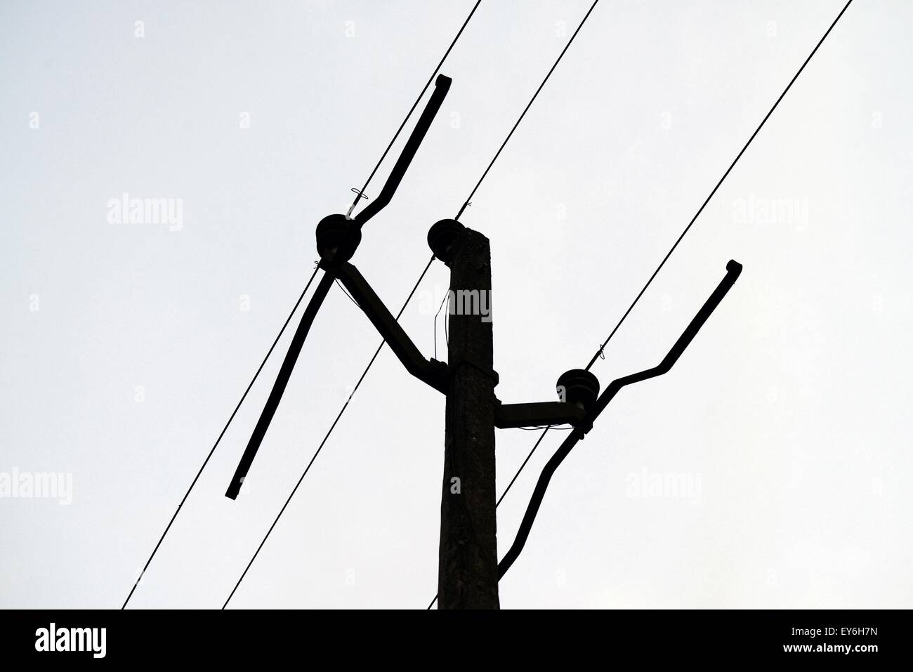 Tele pole hi-res stock photography and images - Alamy