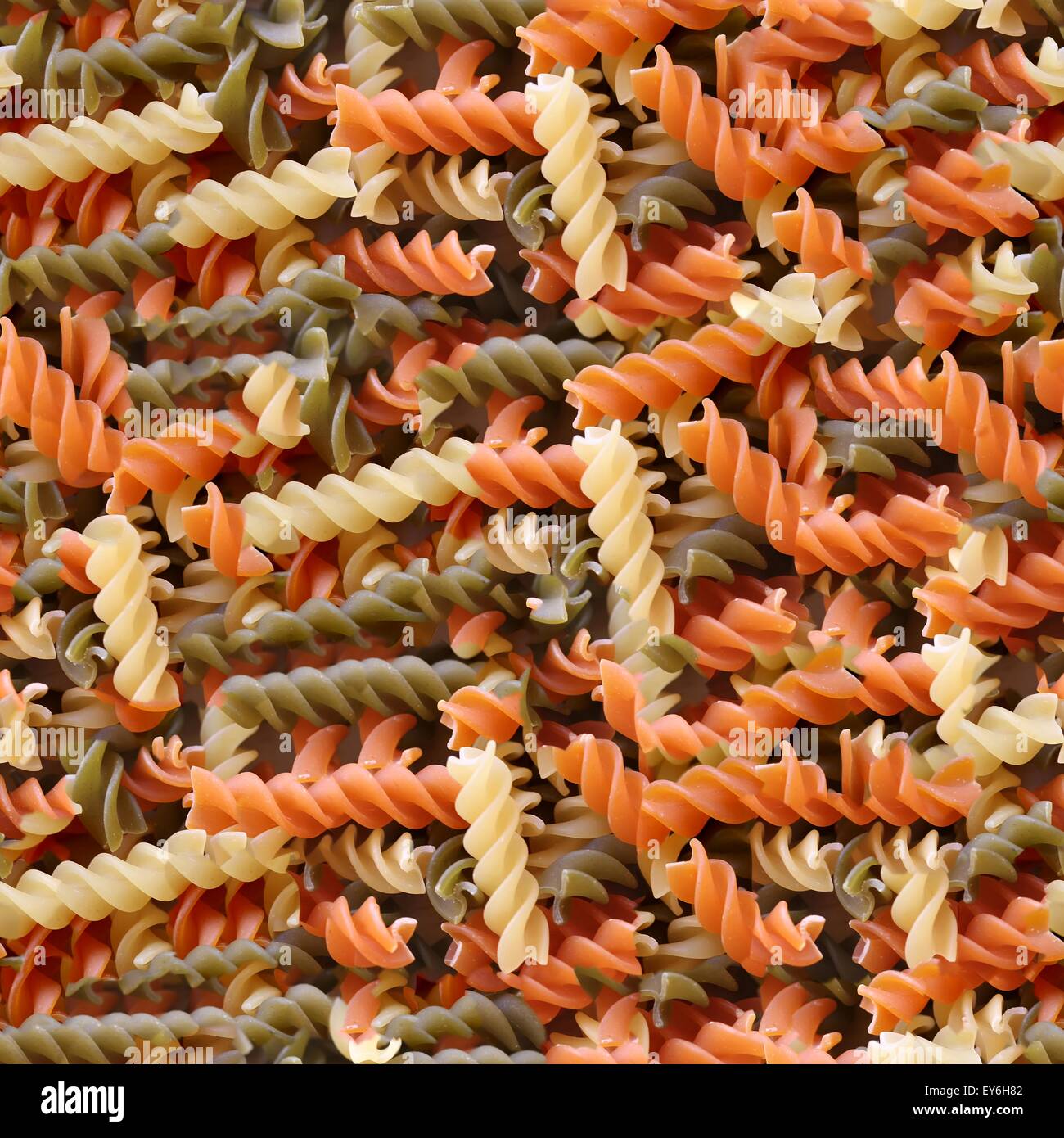 Seamless pattern of the colorful pasta Stock Photo - Alamy