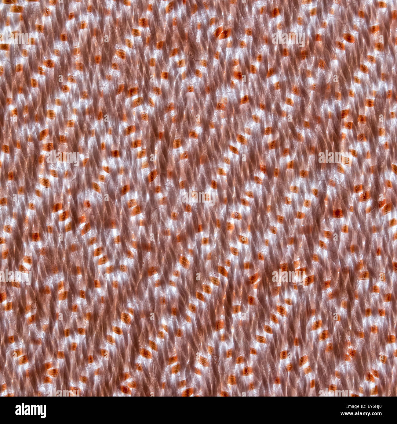 Weaving the threads in the fabric is macro. Abstract drawing, chaotic ...