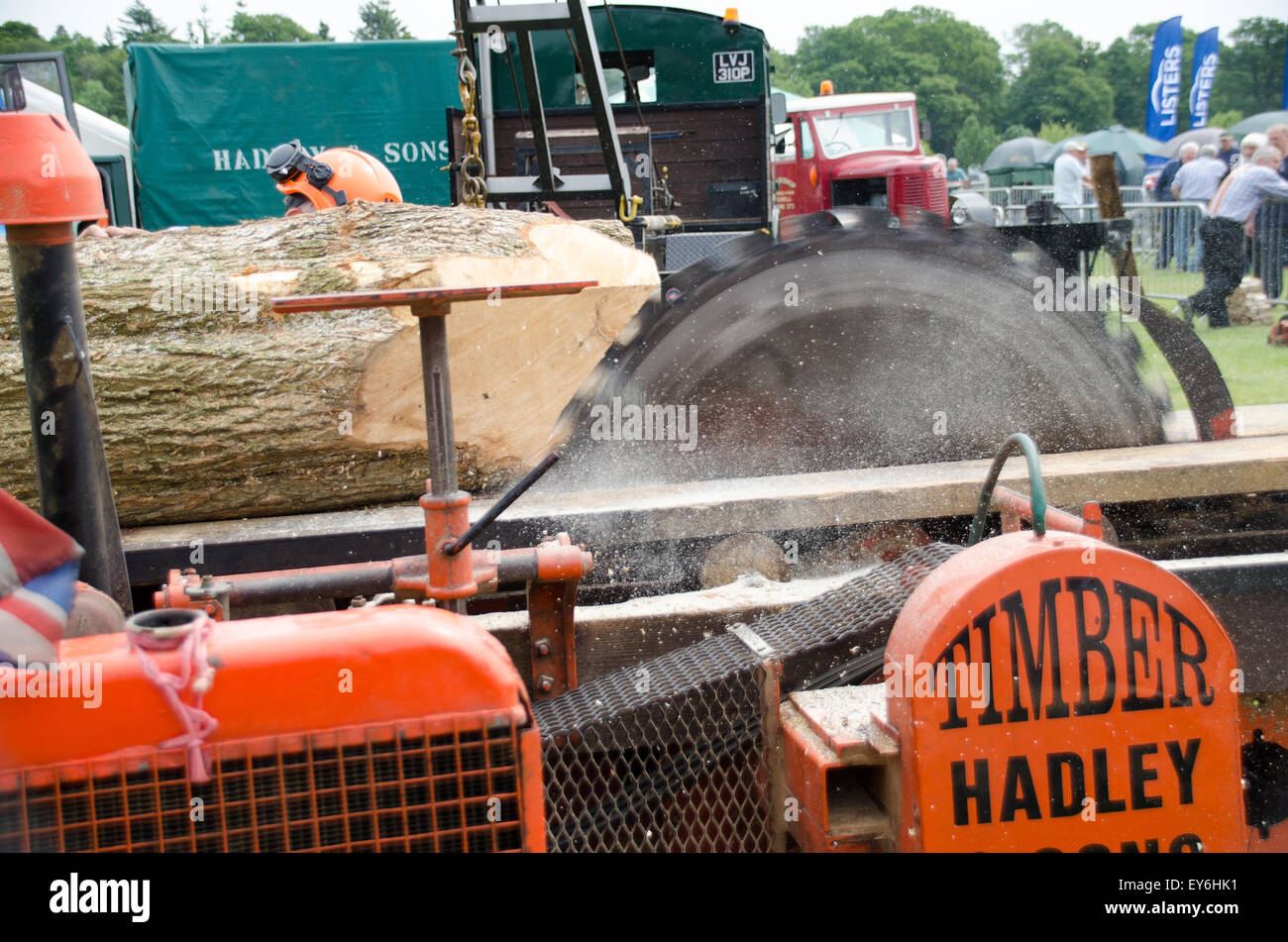 Traditional timber sawing hi-res stock photography and images - Alamy