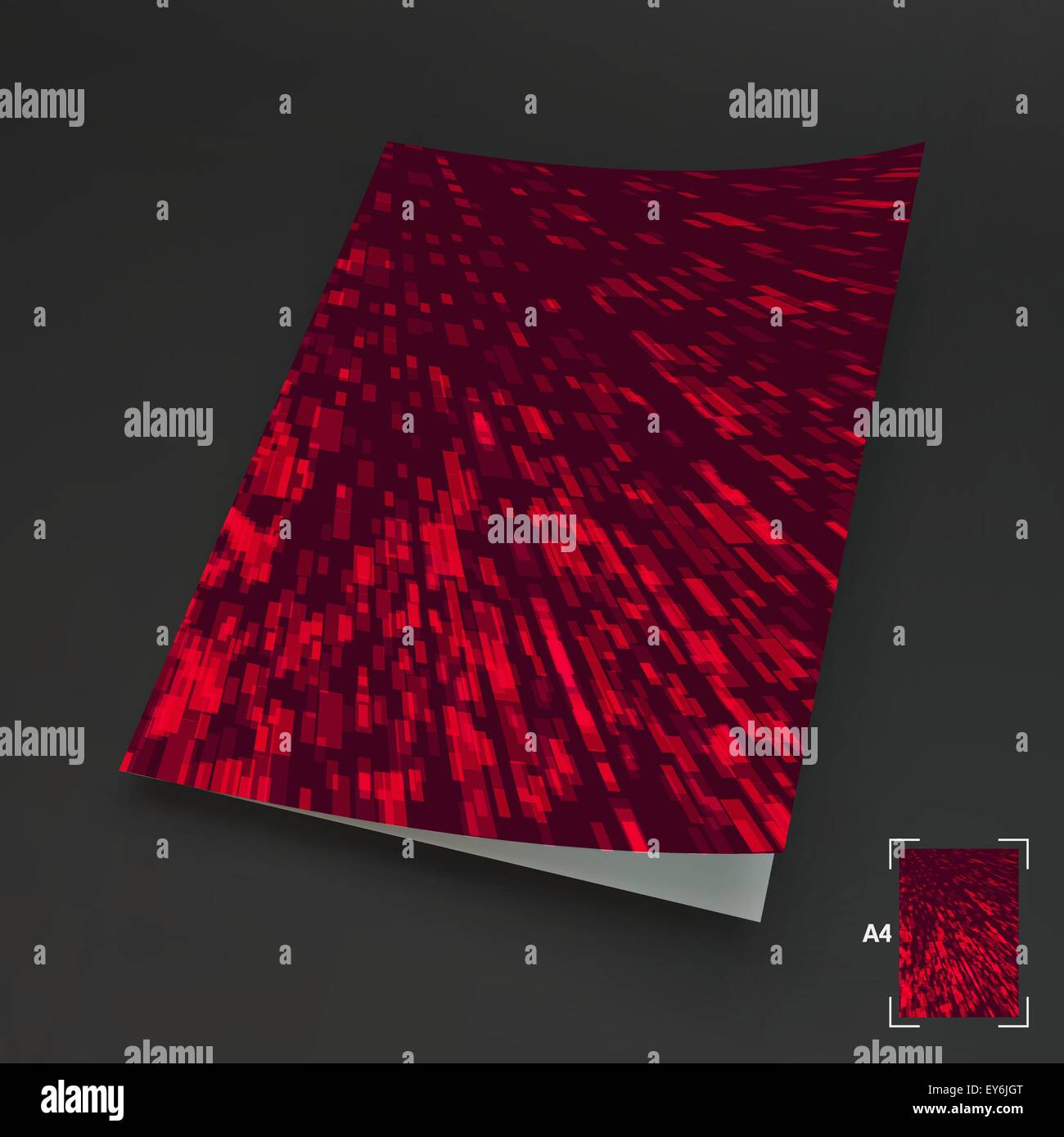 A4 Business Blank. Abstract Background. Vector Illustration. Can Be ...