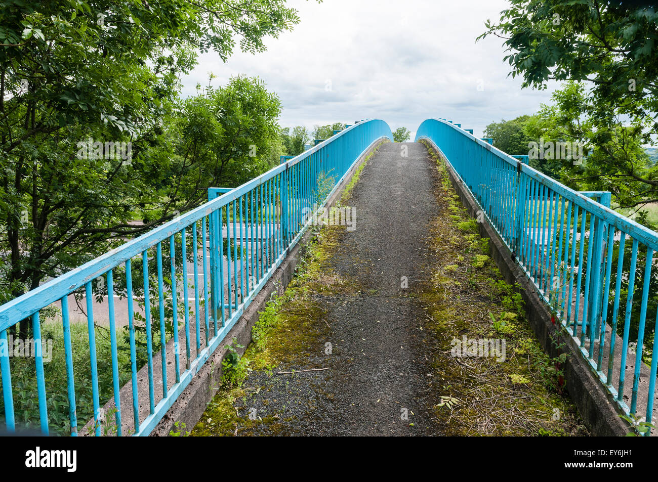 People walking over motorway hi-res stock photography and images - Alamy