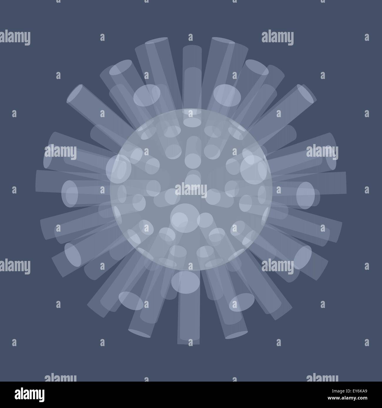 3d background. Molecular structure. Graphic design. Vector Illustration ...