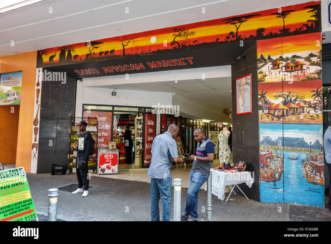 Cape town south africa shopping shopper shoppers shop shops hi-res ...