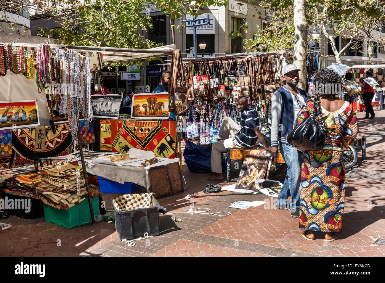 Cape Town African Art Market High Resolution Stock Photography and ...