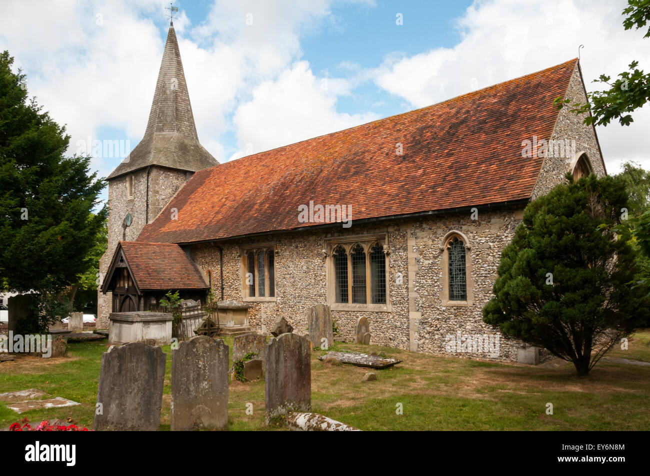 St Mary's church in Downe, Kent Stock Photo - Alamy