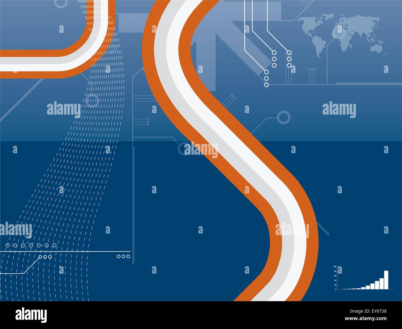 abstract background vector graphics created with technology Stock ...