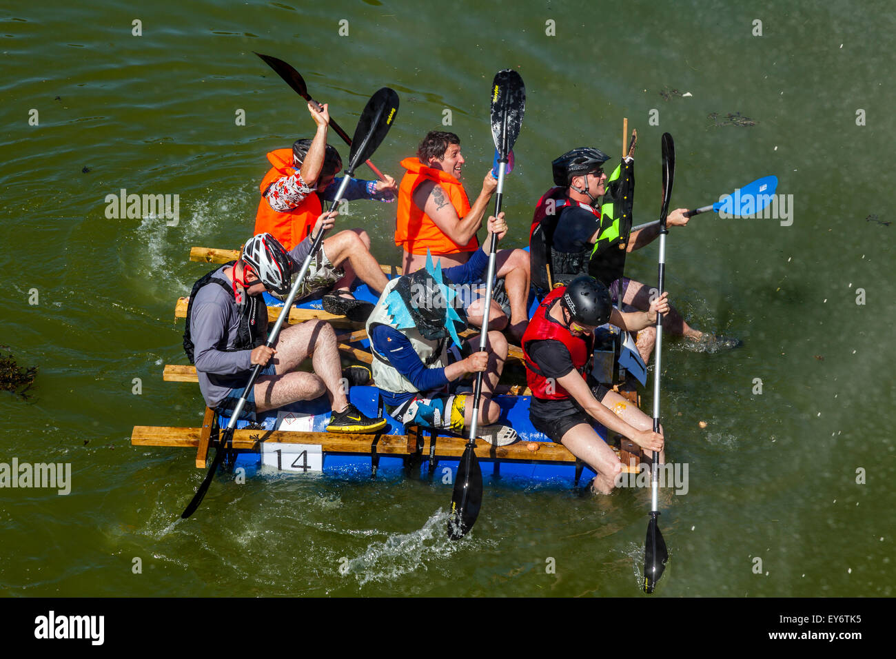 Annual raft race hi-res stock photography and images - Alamy