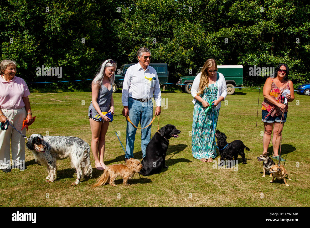 A Dog Show, Withyham Village Fete, Withyham, Sussex, UK Stock Photo - Alamy