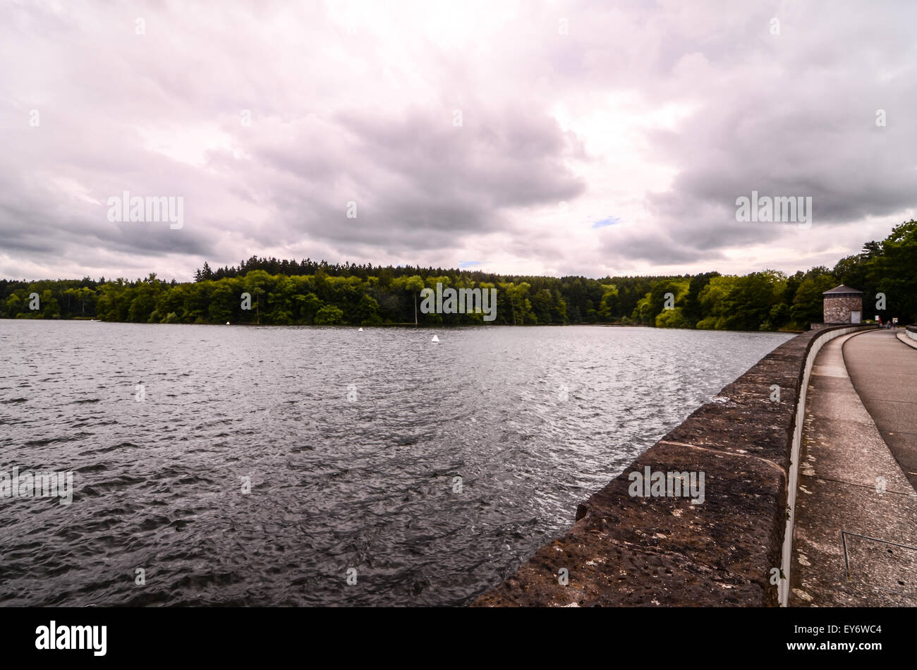 German Water Dam Stock Photo - Alamy