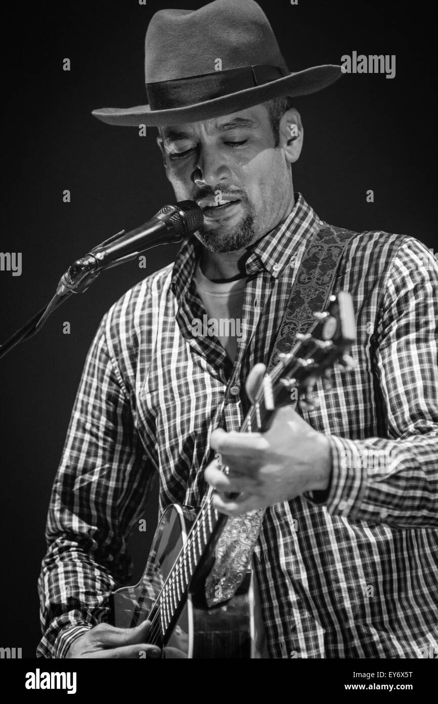 Milan, Italy. 22nd July, 2015. The American singer/songwriter BEN ...