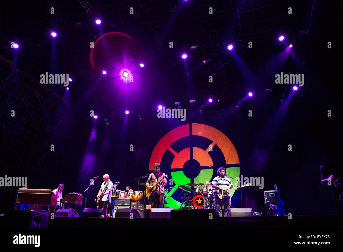 Milan, Italy. 22nd July, 2015. The American singer/songwriter BEN ...