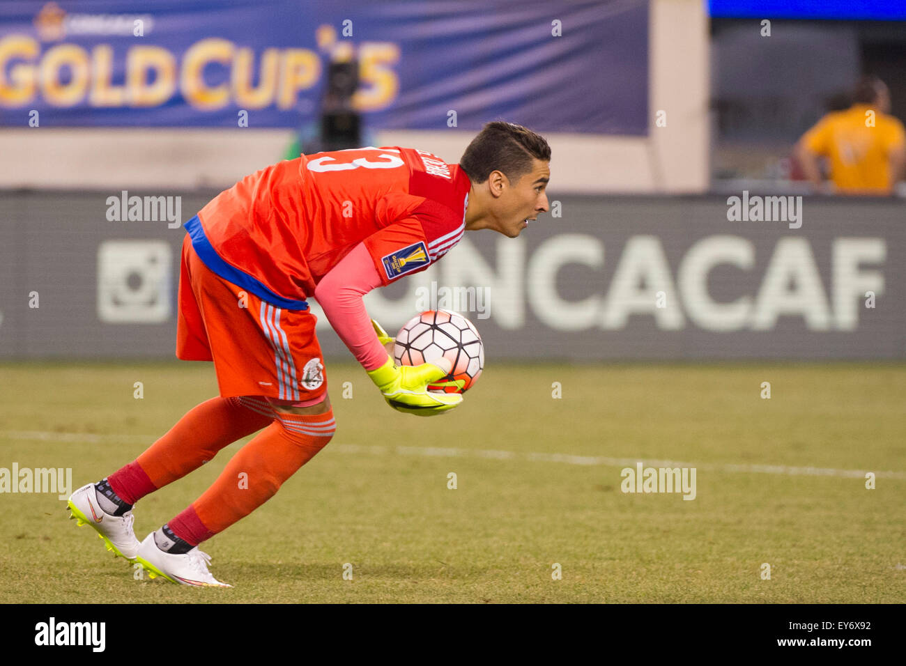 Extra Time. 19th July, 2015. Mexico goalkeeper Guillermo Ochoa (13 ...