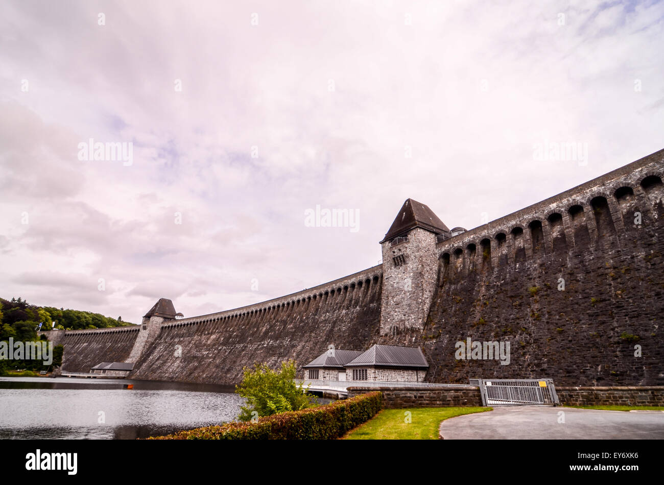 German Water Dam Stock Photo - Alamy