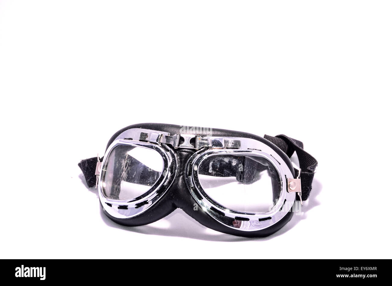 Motorbike goggles Cut Out Stock Images & Pictures - Alamy